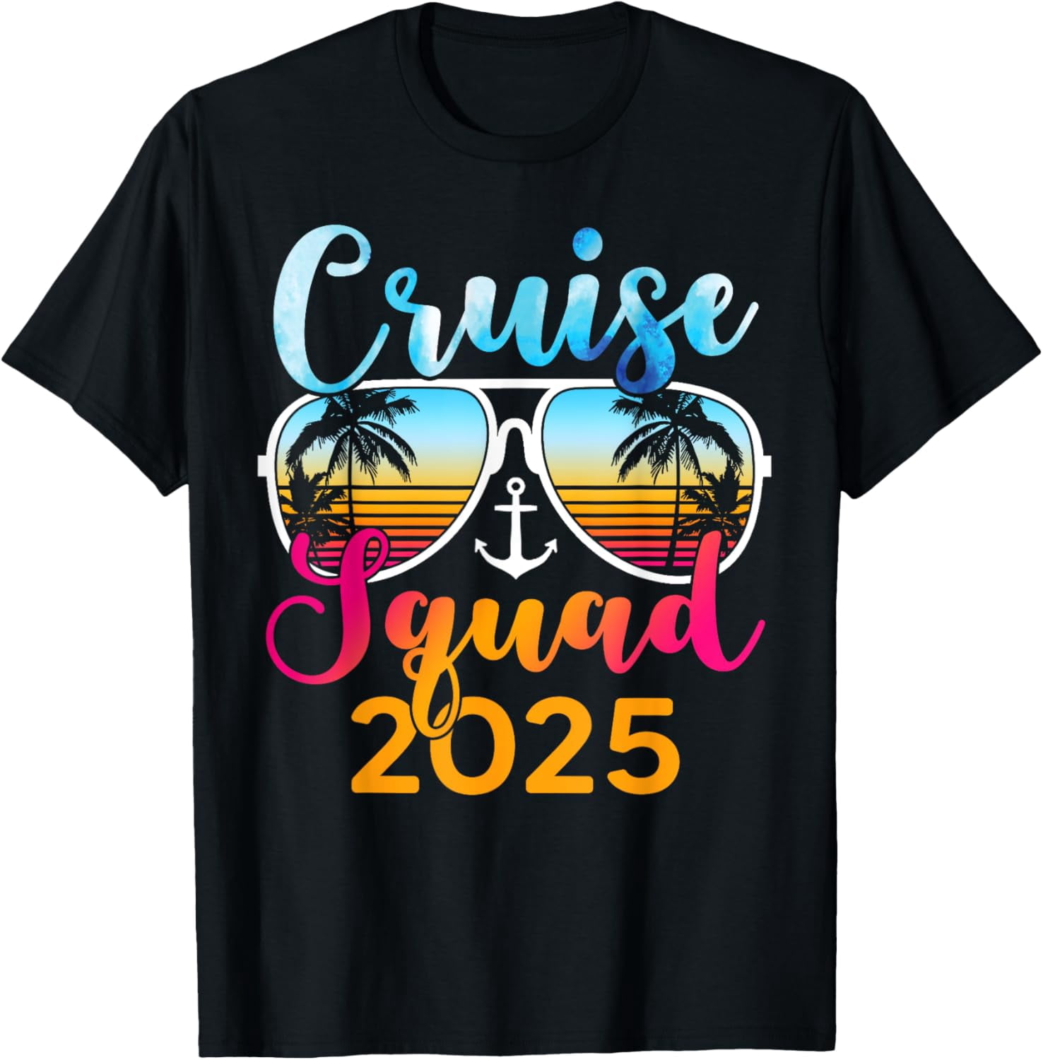 Cruise Squad 2025 Summer Vacation Matching Family Group T-Shirt ...