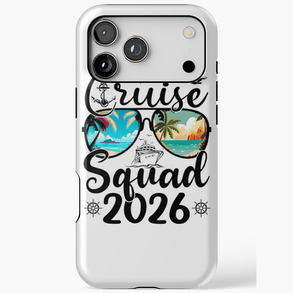 Cruise Squad 2026 Family Vacation Phone Case iPhone Case 17 through 11 ...