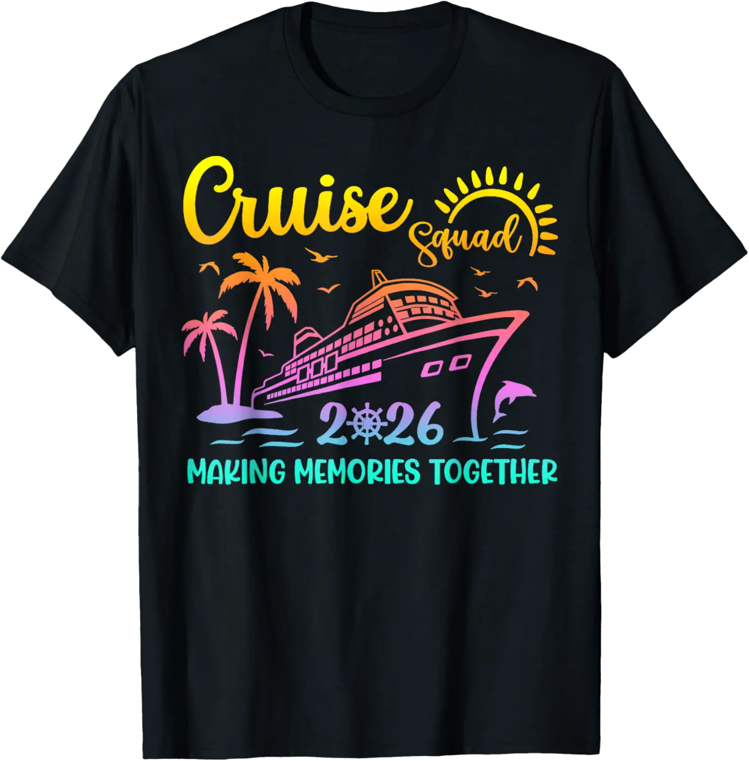Cruise Squad Family Friends Vacation Group T-Shirt - Walmart.com