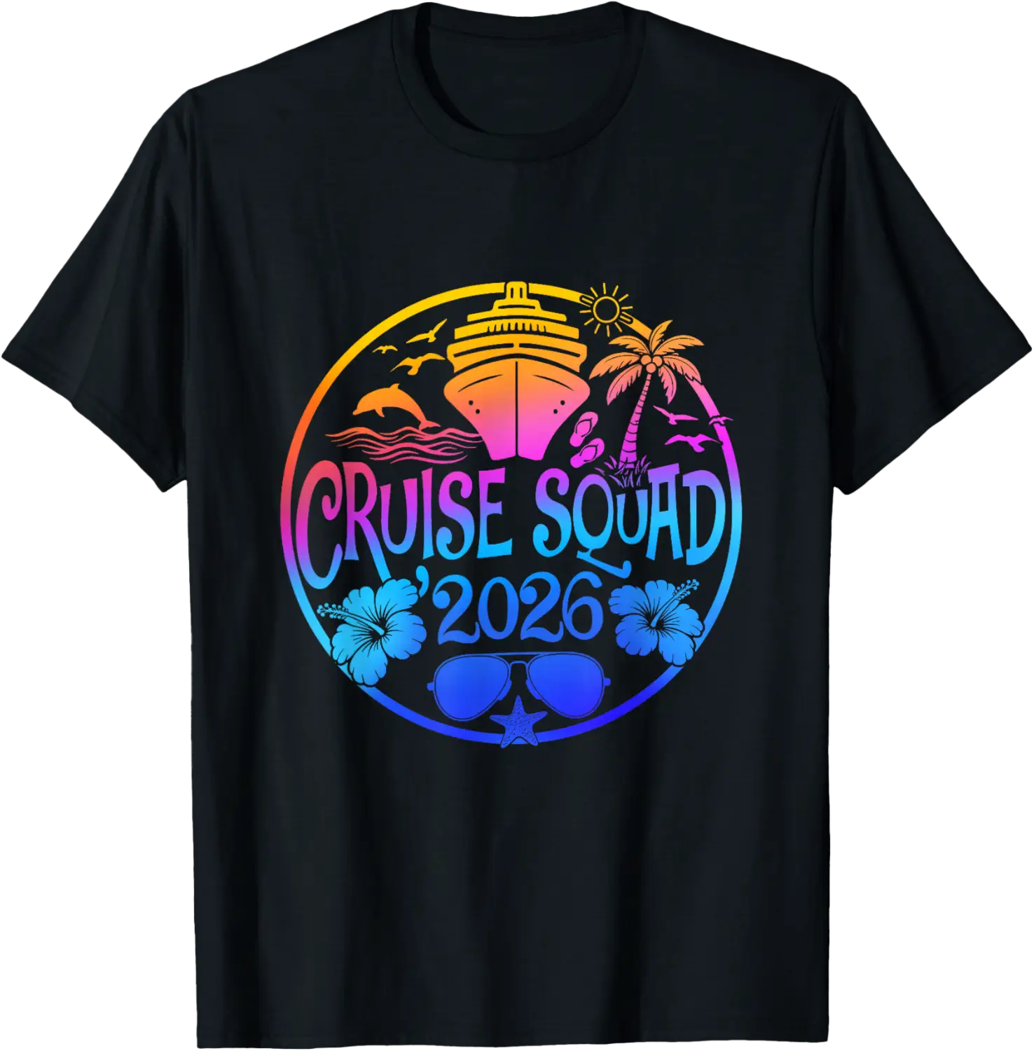 Cruise Squad - Girls Trip Beach Vacation Spring Break T-Shirt - Walmart.com