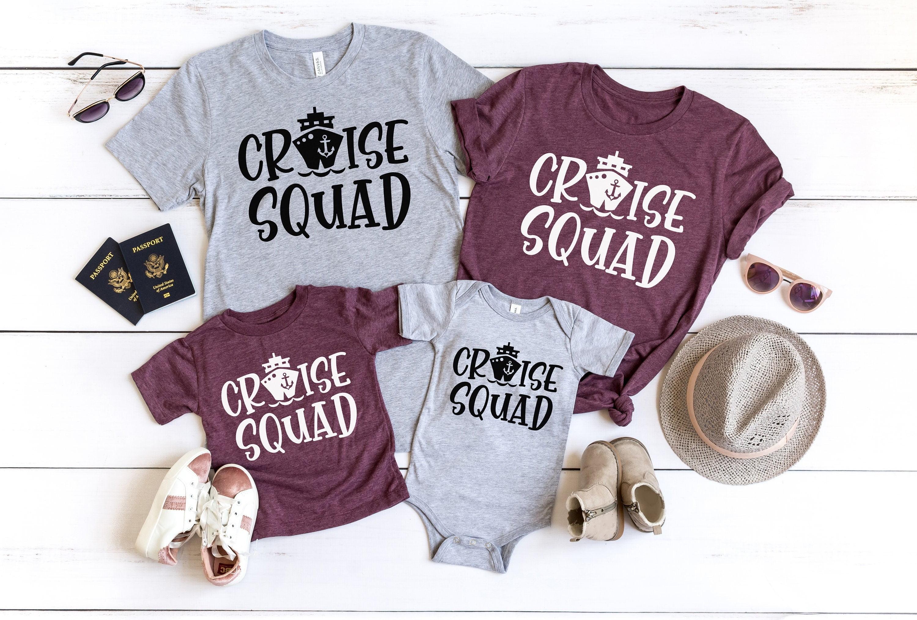 Cruise Squad Shirts Family Matching Vacation Shirts 2025 Cruise Squad ...