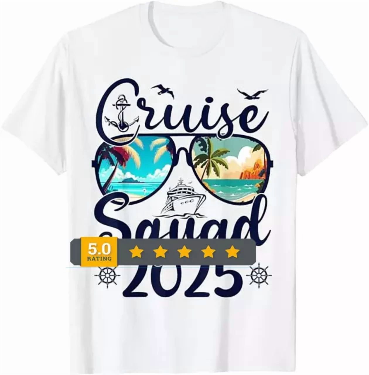 Cruise Squad Summer Vacation Matching Family Cruise T-Shirt Birthday ...