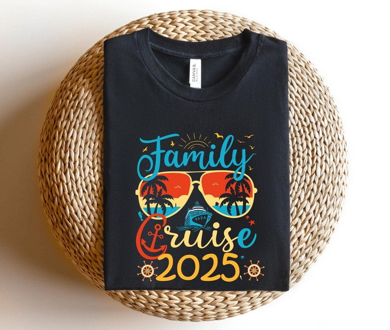 Cruise Squad T-Shirt, Family Cruise 2025 Matching Tee, Friends Vacation ...
