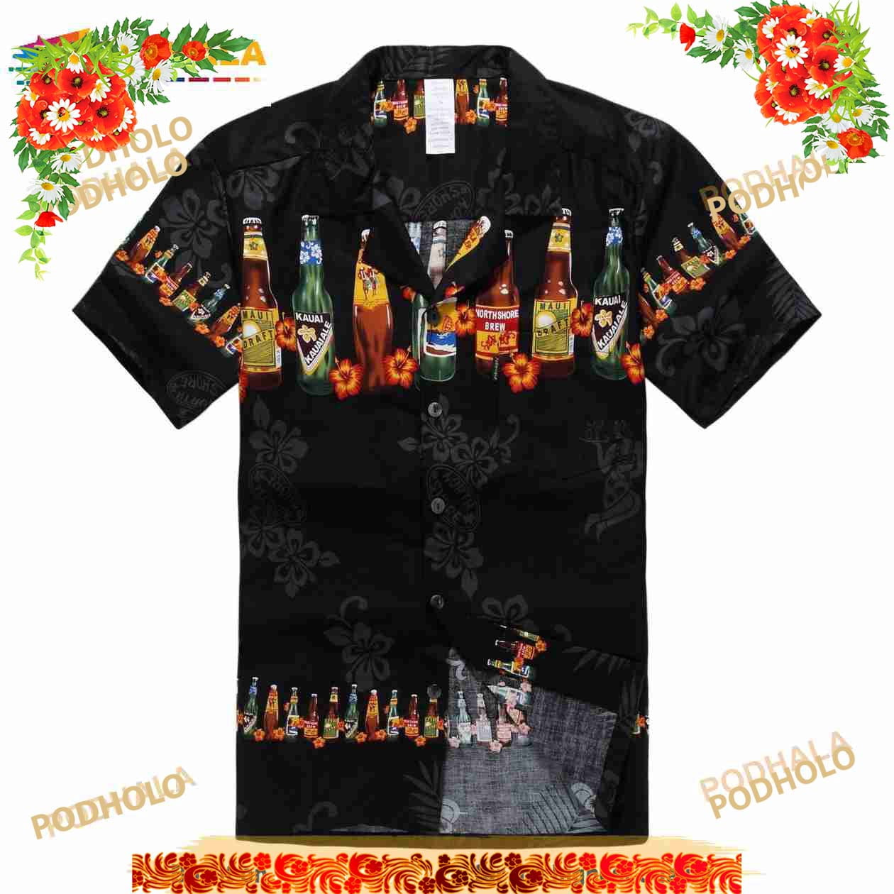 Cruise Tropical Luau Beach Party Birthday 3D Funny Hawaiian Shirt ...