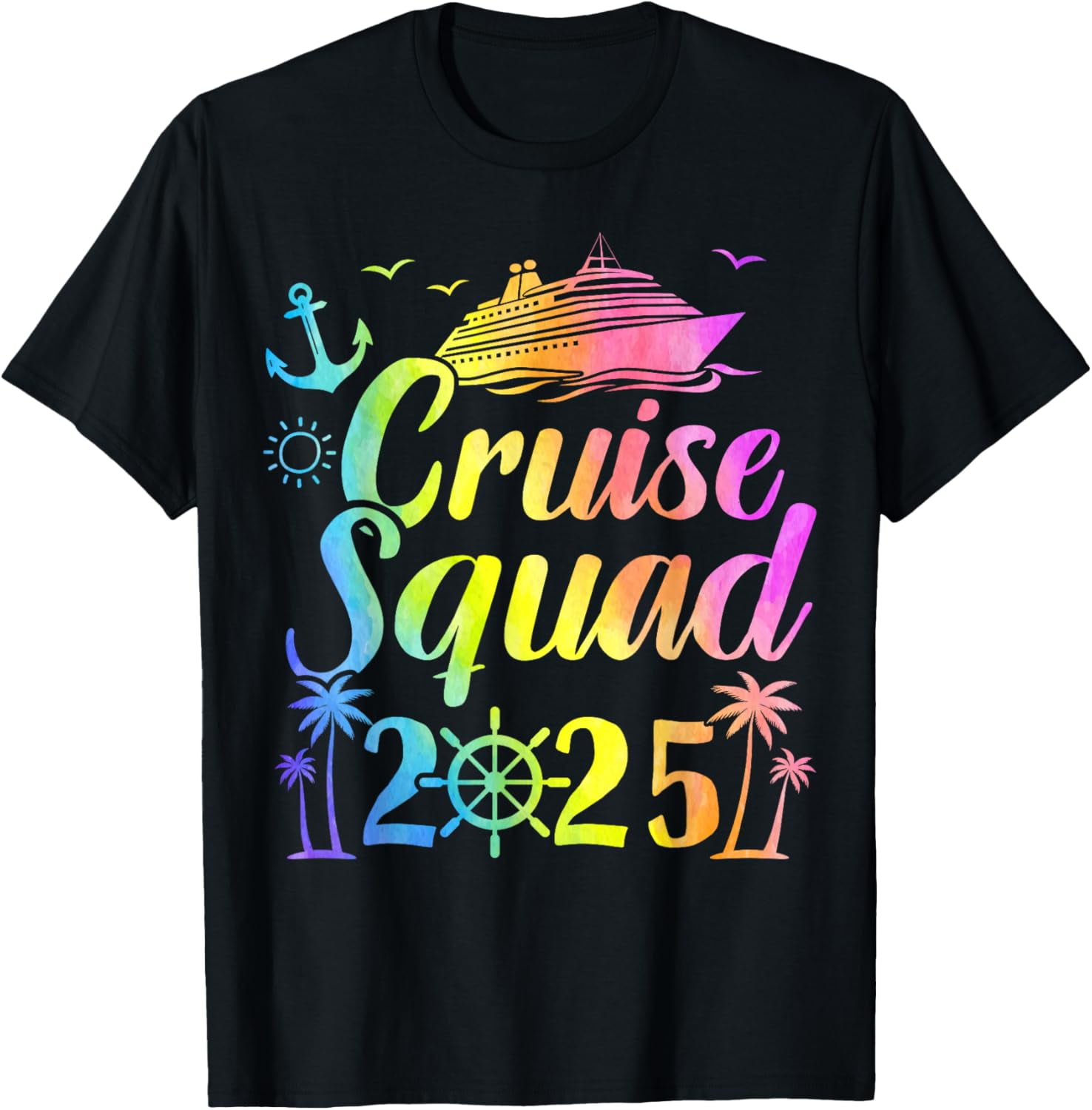 Cruise squad 2025 for matching family friends vacation group T-Shirt ...