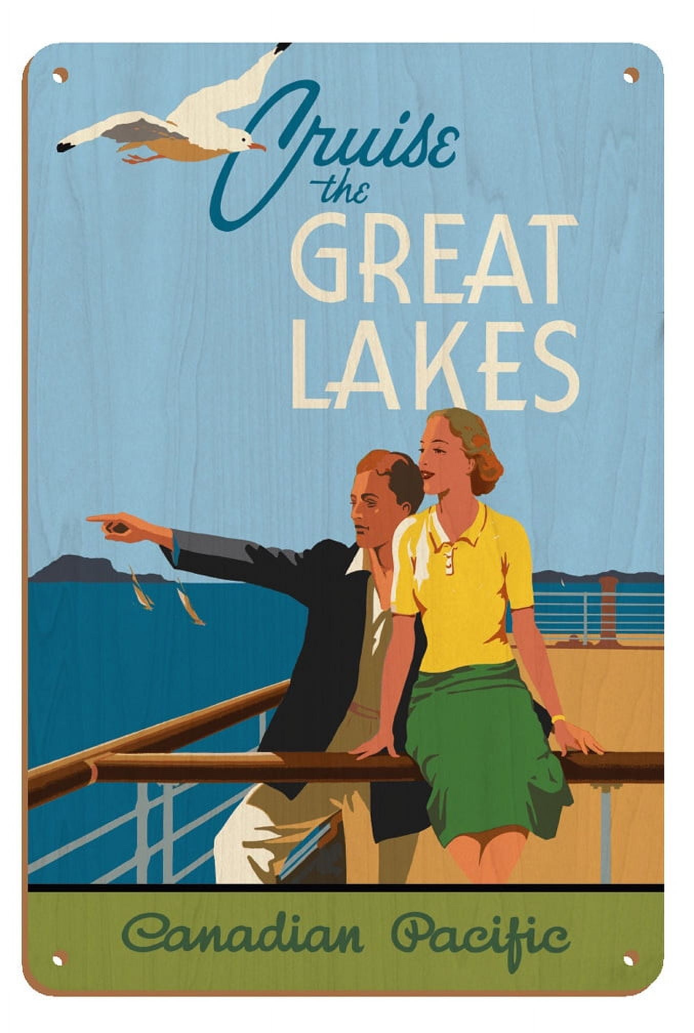 Cruise the Great Lakes - Canadian Pacific Steamships - Vintage Ocean ...