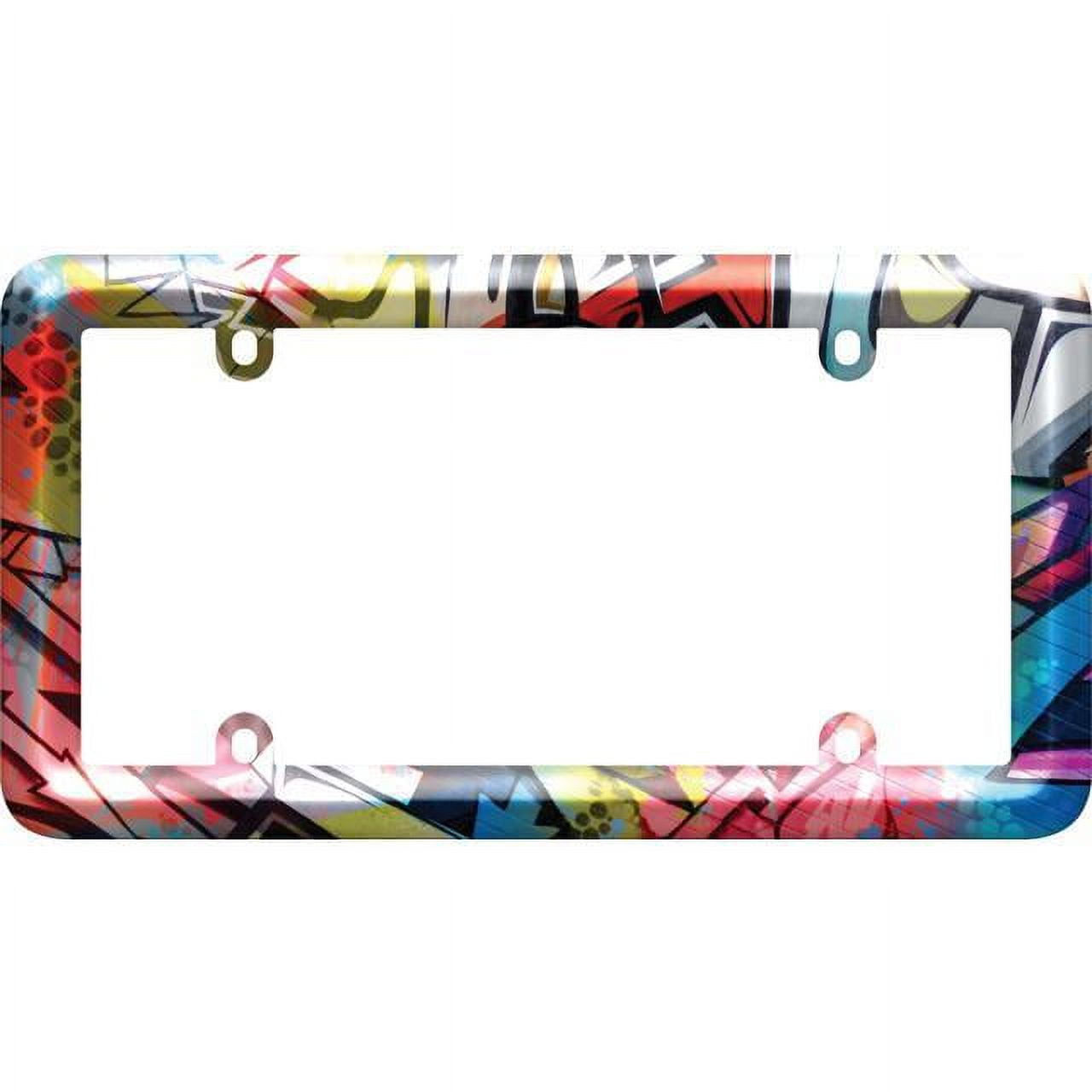 Cruiser Accessories Bold Graphics License Plate Frame, Graffiti 23802 ...