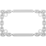 Cruiser Accessories MC Chain License Plate Frame (Chrome) - Walmart.com