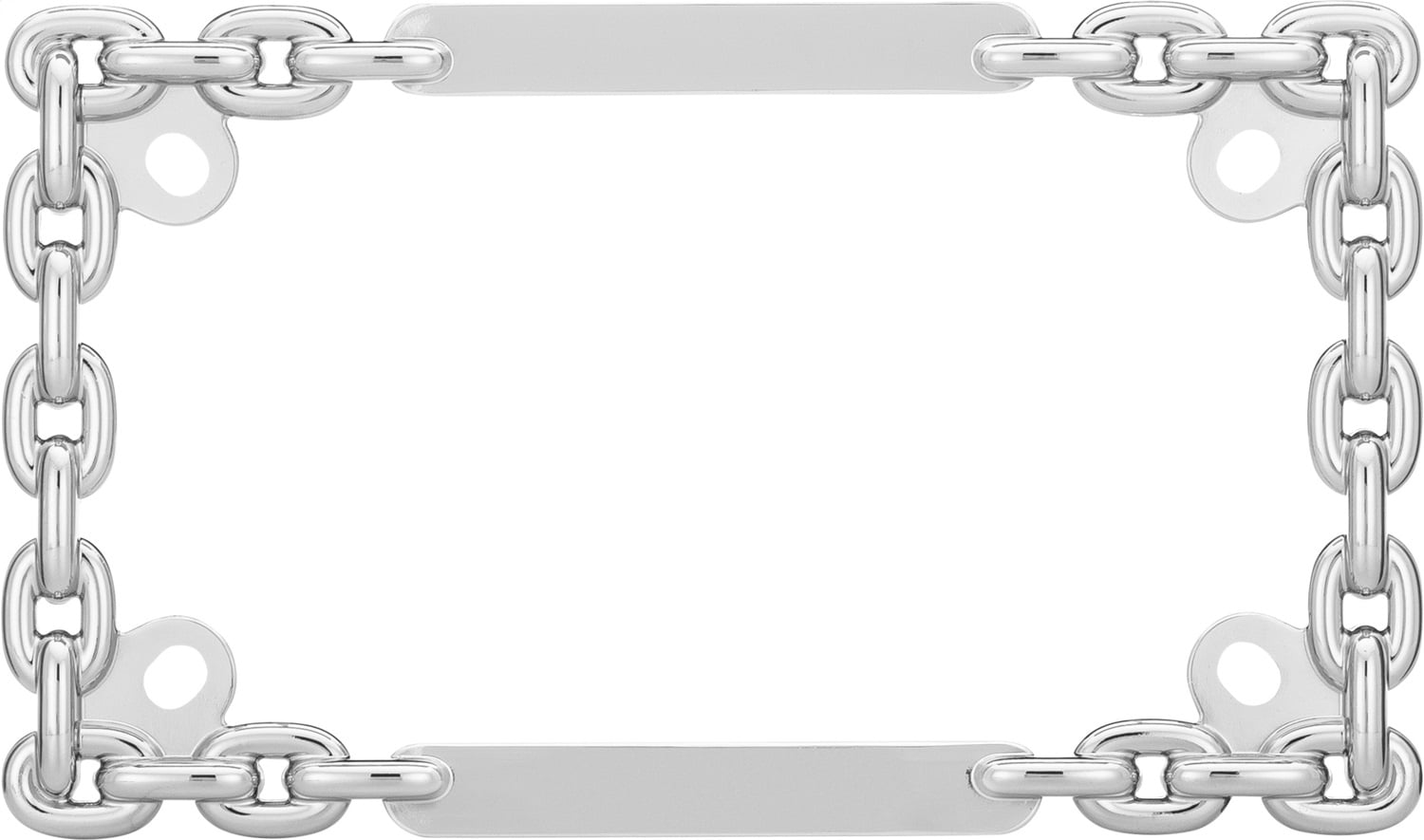 Cruiser Accessories MC Chain License Plate Frame (Chrome) - Walmart.com