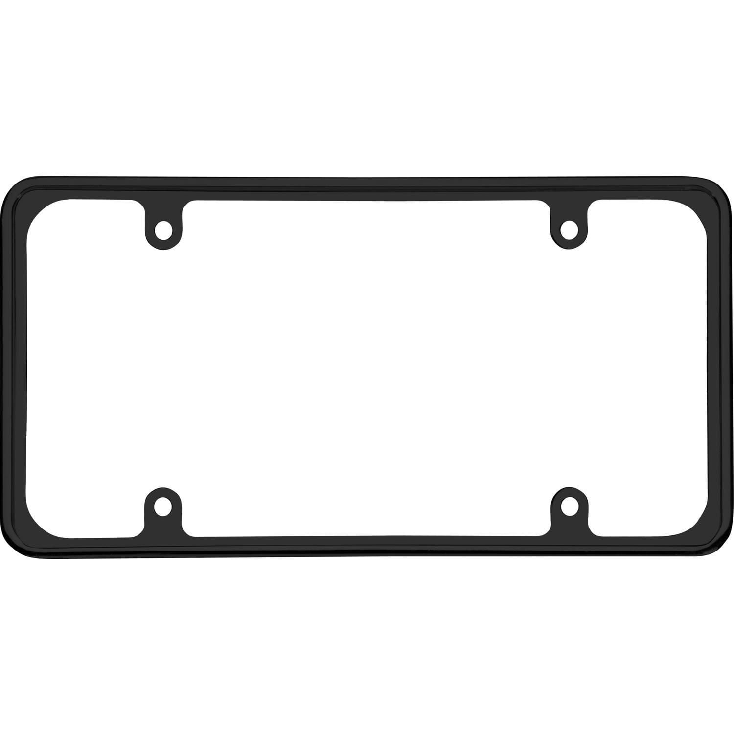 Cruiser Accessories 30650 License Plate Frame - Perimeter, Black ...