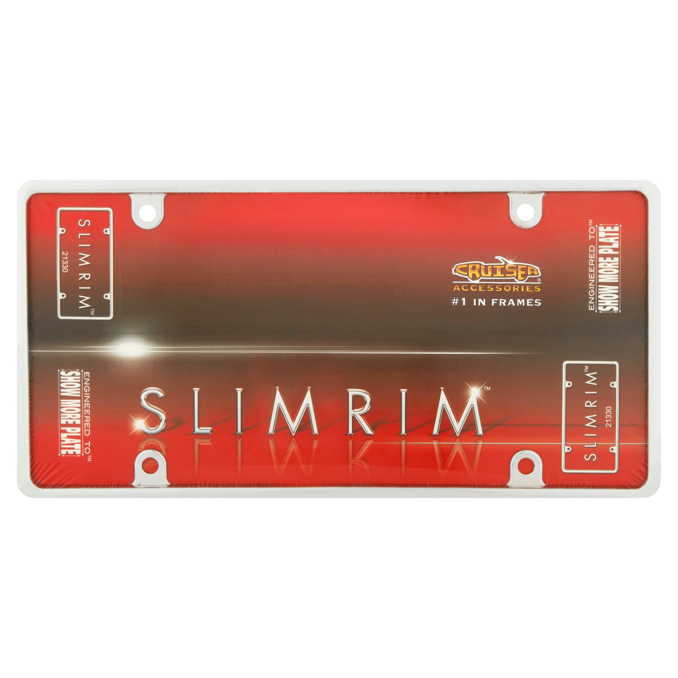 Cruiser Accessories Slim Rim License Plate Frame - Walmart.com