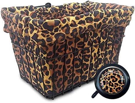 Cruiser Candy Bicycle Basket Liner & Tote in One, Stylish Beach Cruiser ...