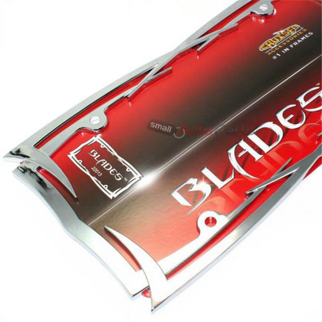Cruiser Frames License Plate Frame - Chrome Blades - Walmart.com