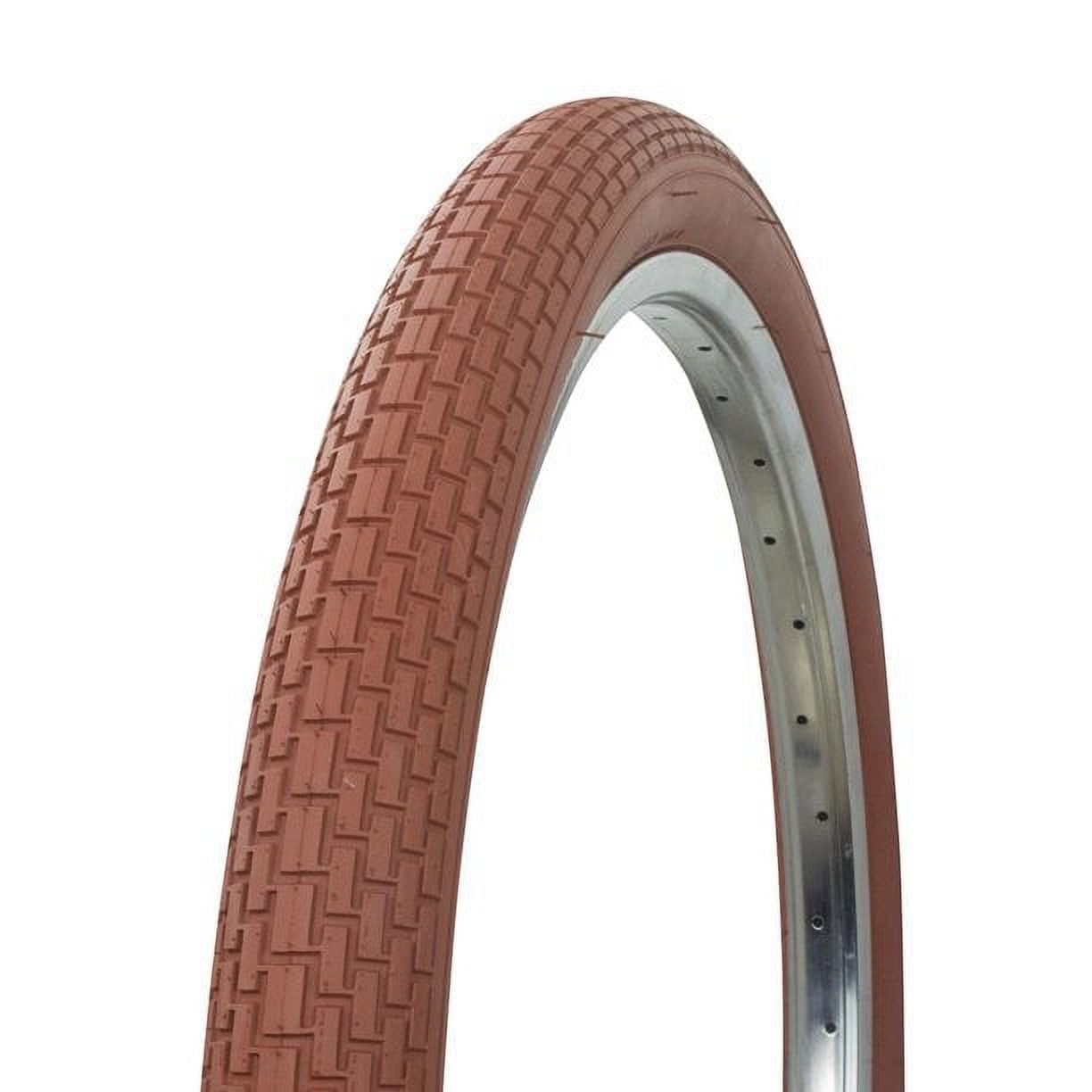 Cruiser Bicycle Small Brick Tire 24in x 2.125in G-5009, Clay - Walmart.com