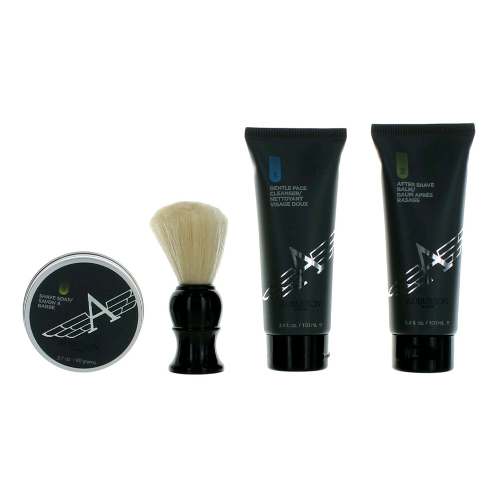 Cruiser by Aubusson, 4 Piece Grooming Advanced Shave Set for Men ...
