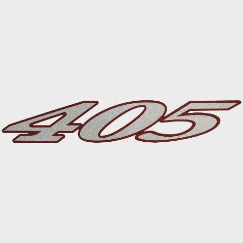 Cruisers Boat Model Decal Sticker V1944600 | 405 Express Burgundy ...
