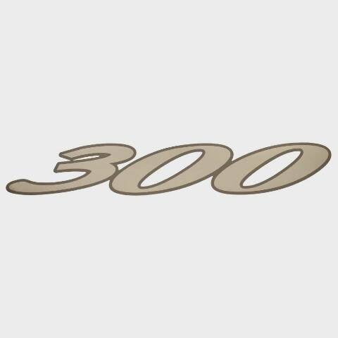Cruisers Boat Model Decal Sticker V2084800 | 300 Express Champagne ...