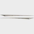 Cruisers Boat Raised Hull Spear Decals | Silver Stickers (2 PC ...