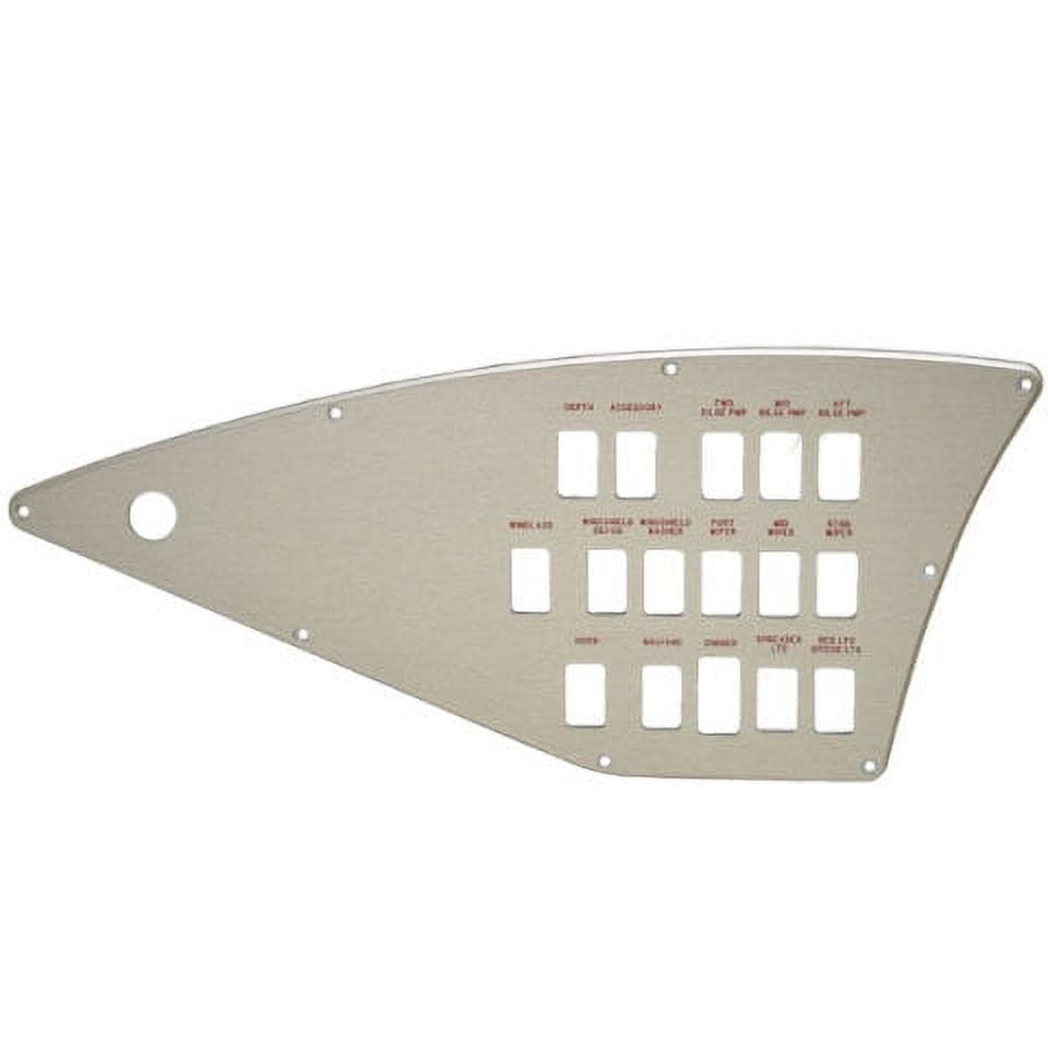 Cruisers Yachts Boat Blank Switch Panel V2105000 | Illuminated Silver ...