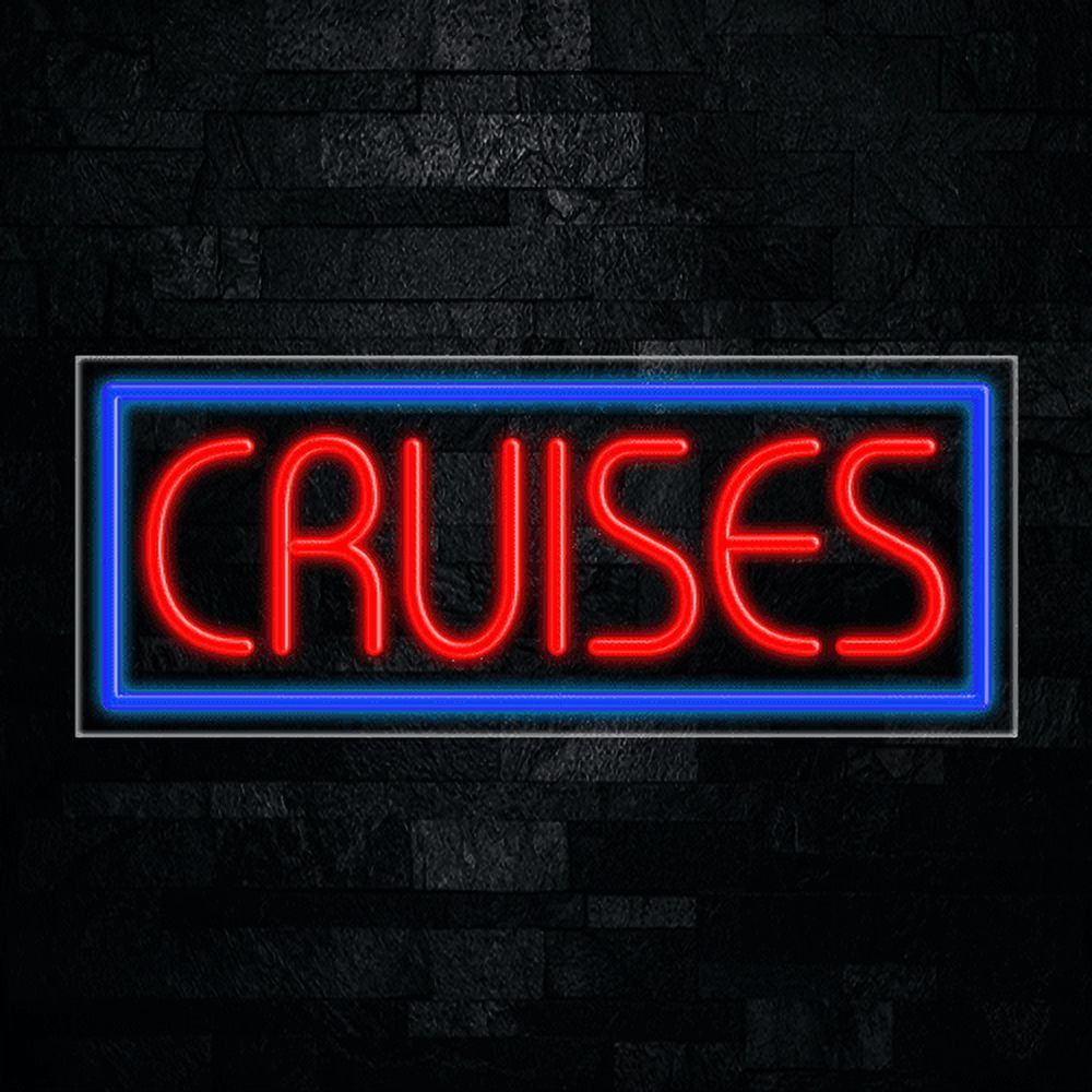 Cruises LED Neon Sign 30"L x 12"H #31378 - Walmart.com