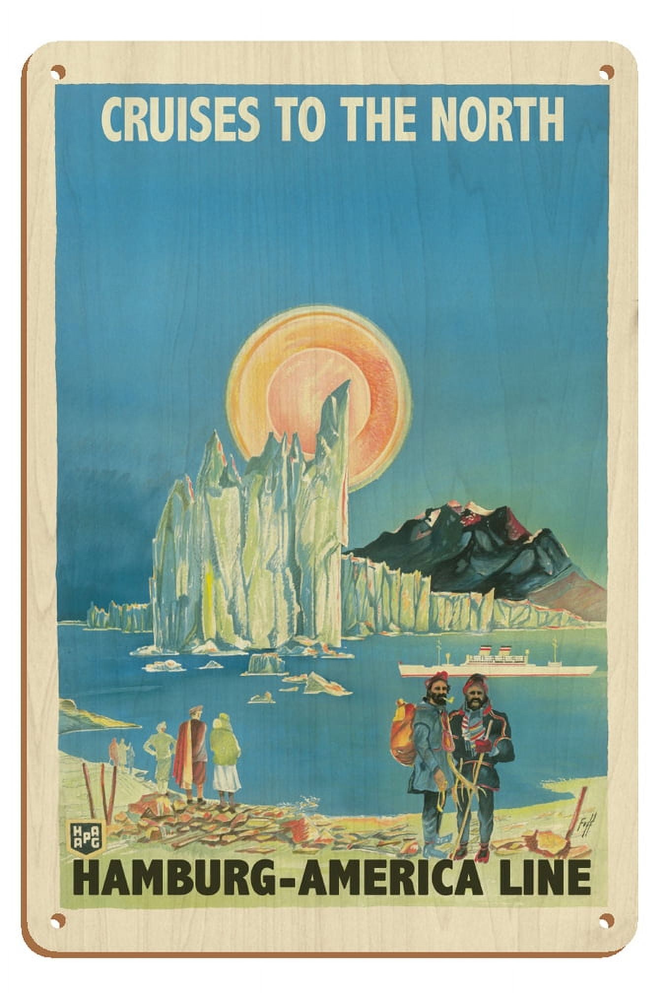 Cruises to the North - North Pole and the Arctic - Hamburg-American ...