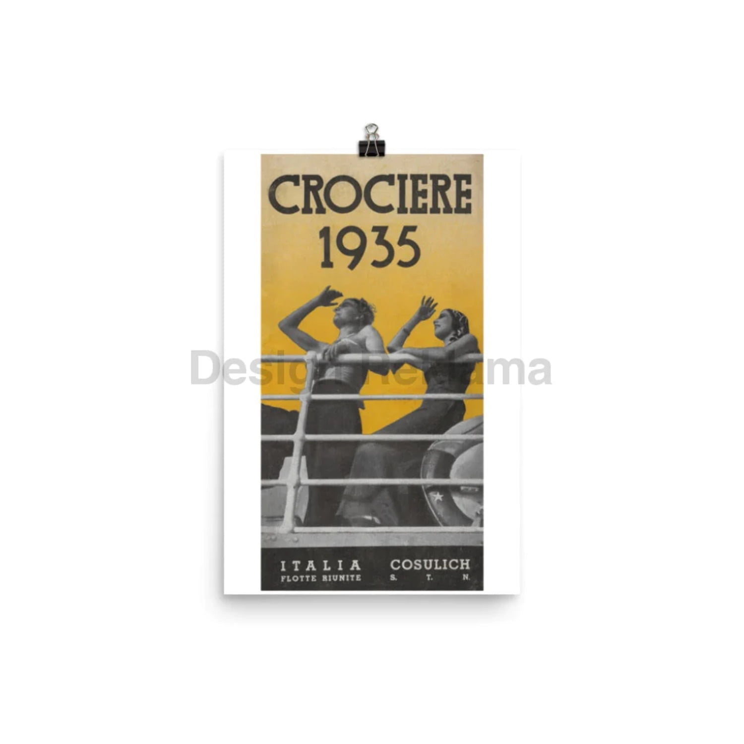 Cruises from the Italian Lines - Italia Cosulich Lloyd Trestino, Adria ...