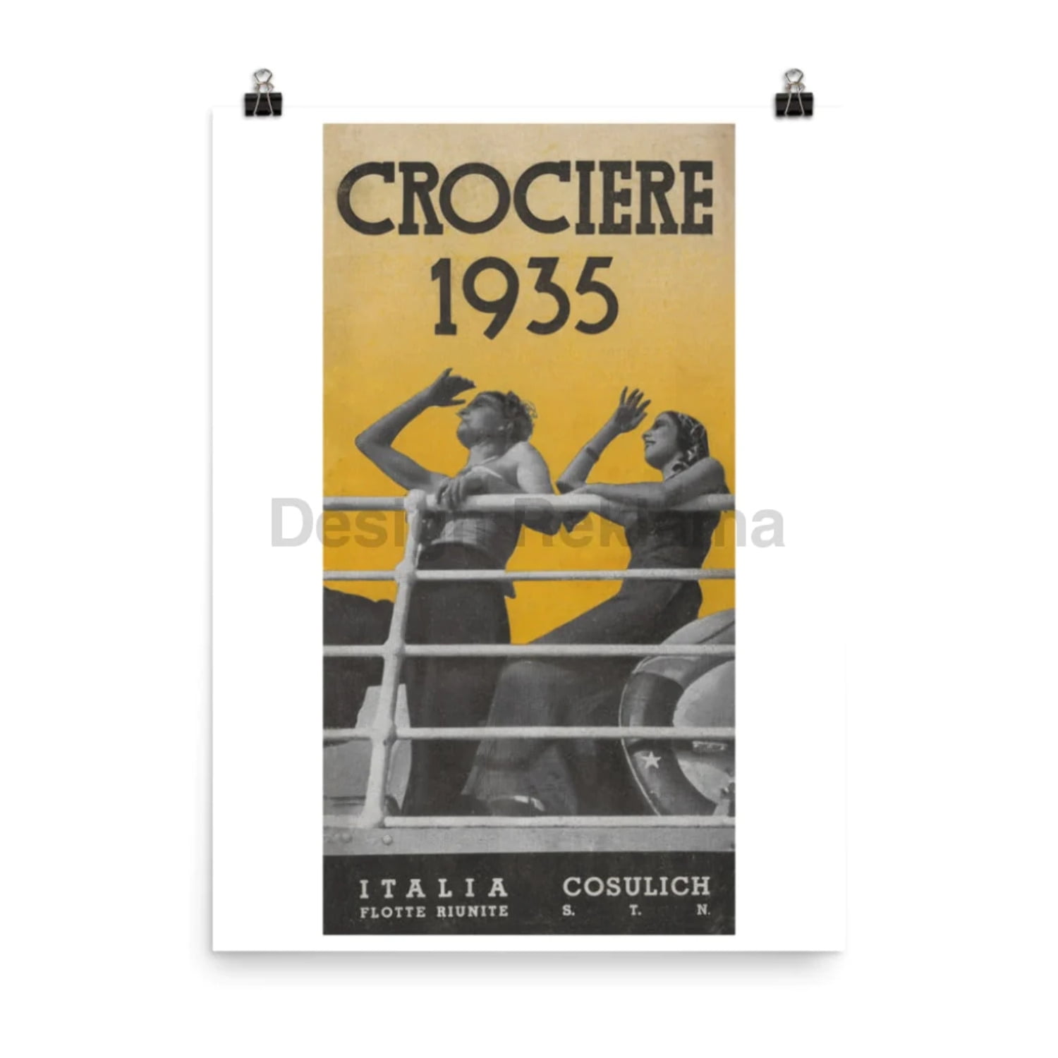 Cruises from the Italian Lines - Italia Cosulich Lloyd Trestino, Adria ...