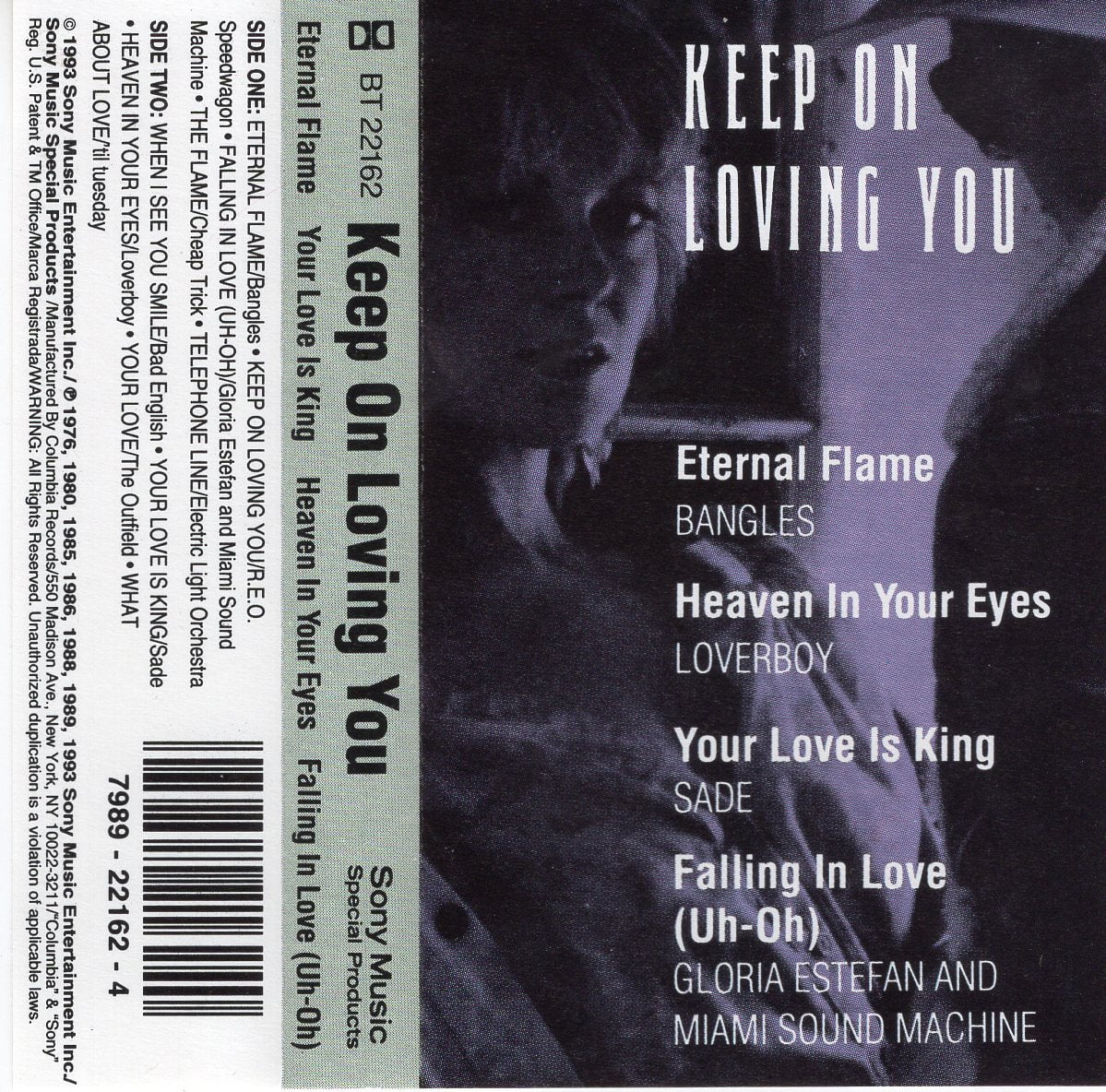 Cruisin' Keep On Loving You (80's Pop) - Various Artists (Cassette ...
