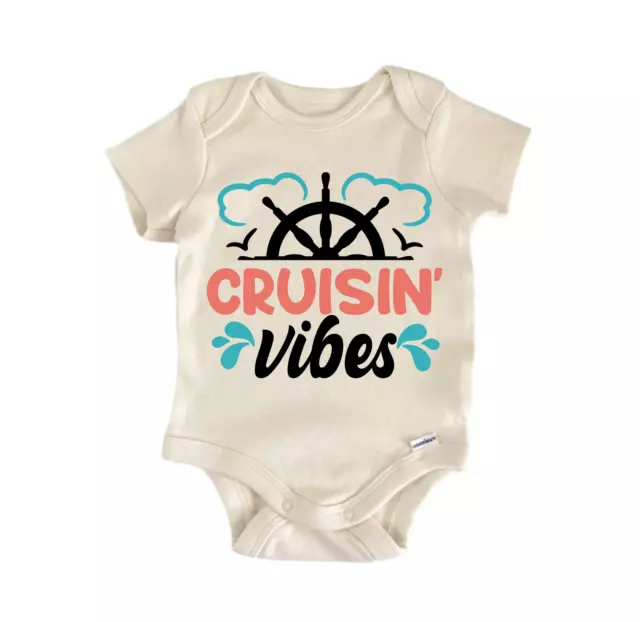 Cruisin Vibes Cruise Boat Baby Boy Girl Clothes Bodysuit Cute Newborn Cute Baby Onesie, BABY ...