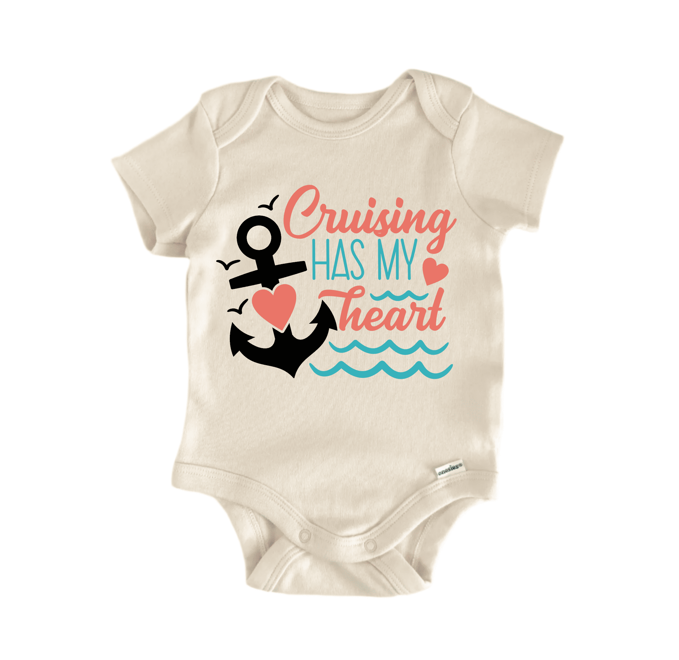 Cruising Has My Heart Cruise Boat - Baby Boy Girl Clothes Bodysuit ...