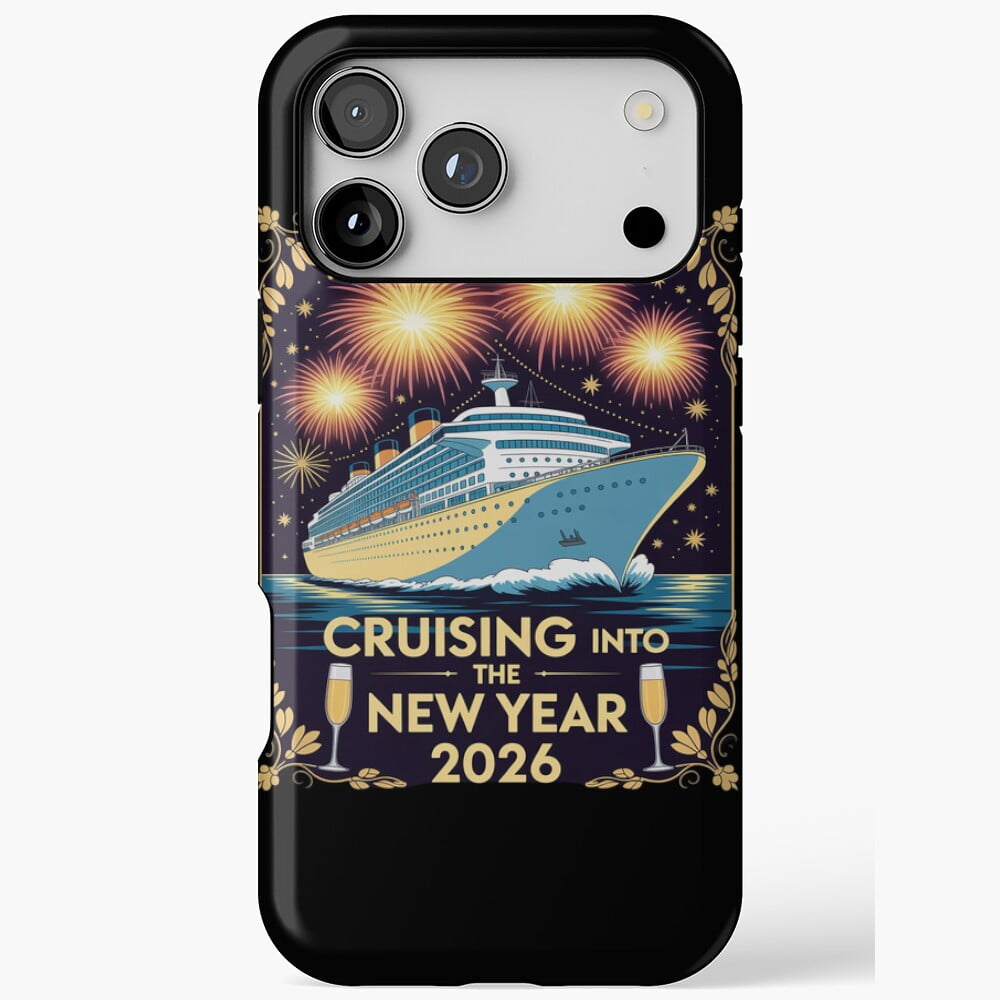 Cruising Into the New Year 2026 Celebration Phone Case iPhone Case 17 through 11 Pro Max ...