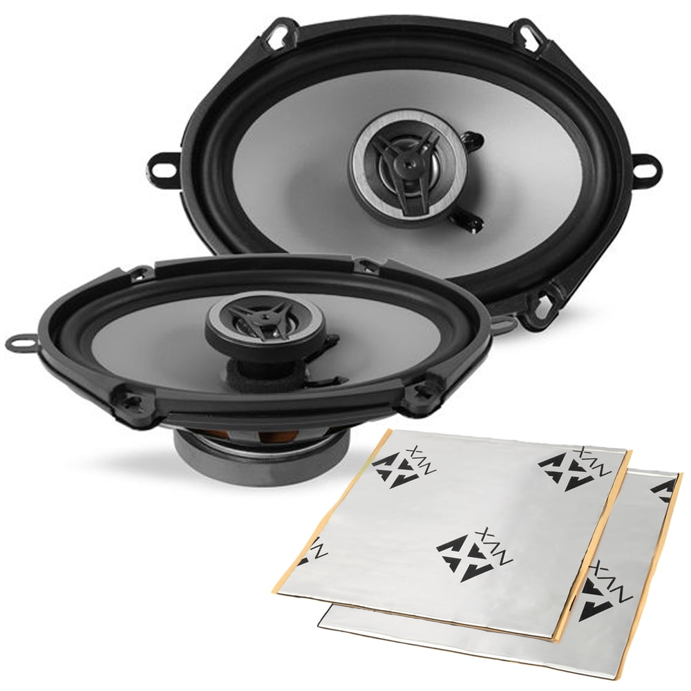 Crunch CS5768CX 5x7" / 6x8” CS Series Coaxial Full Range Speaker 500W ...