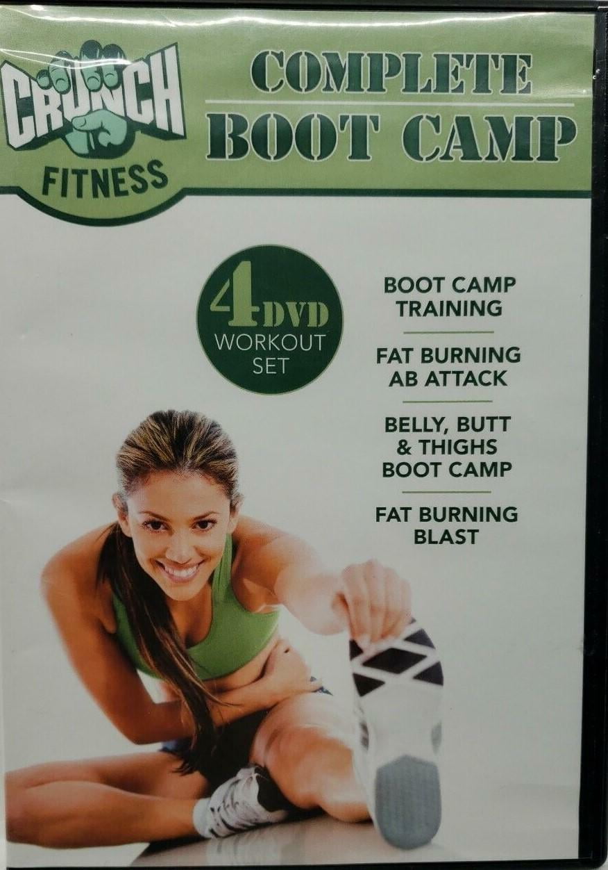 Crunch Fitness: Complete Boot Camp Workout Set (DVD, 2012, 4-Disc Set ...