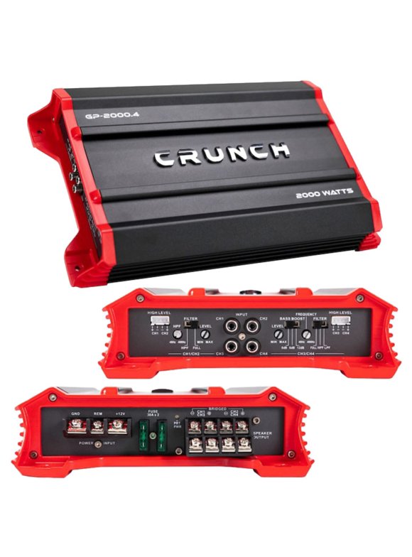 4 Channel Car Amplifiers in Car Amplifiers - Walmart.com