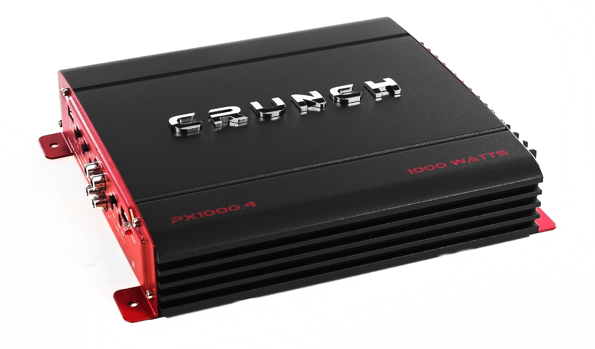 Crunch PX-1000.4 Audio 4 Channel Amp 1000 Watt, Car Stereo Power ...