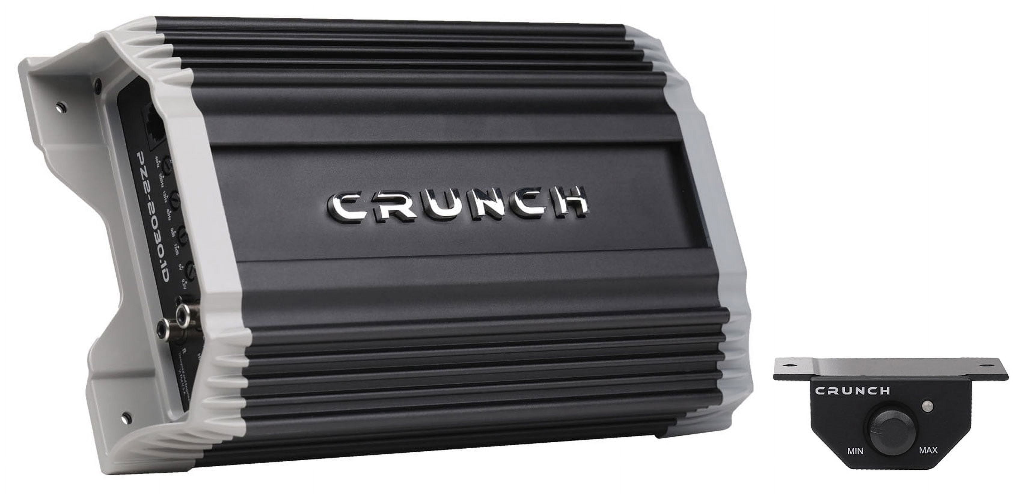 Crunch POWERZONE 2 Class D Mono Amplifier, 2000 Watt, 1 Ohm Stable with ...