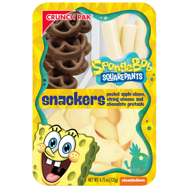 Crunch Pak Snack with Peeled Apple Slices, String Cheese, and Chocolate ...