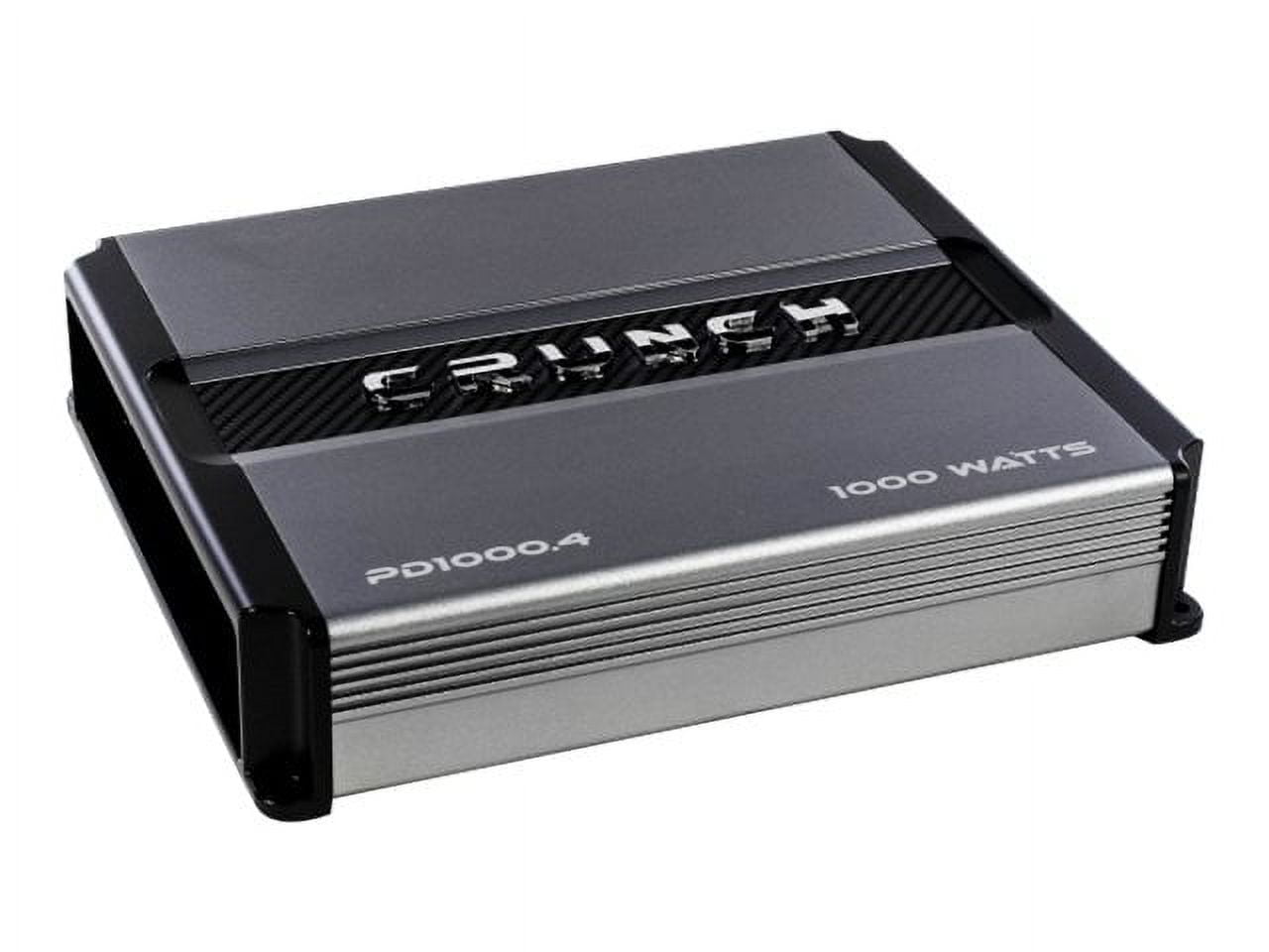 Crunch Power Drive 1000W Max 4-Channel Class A/B Bridgeable Amplifier ...