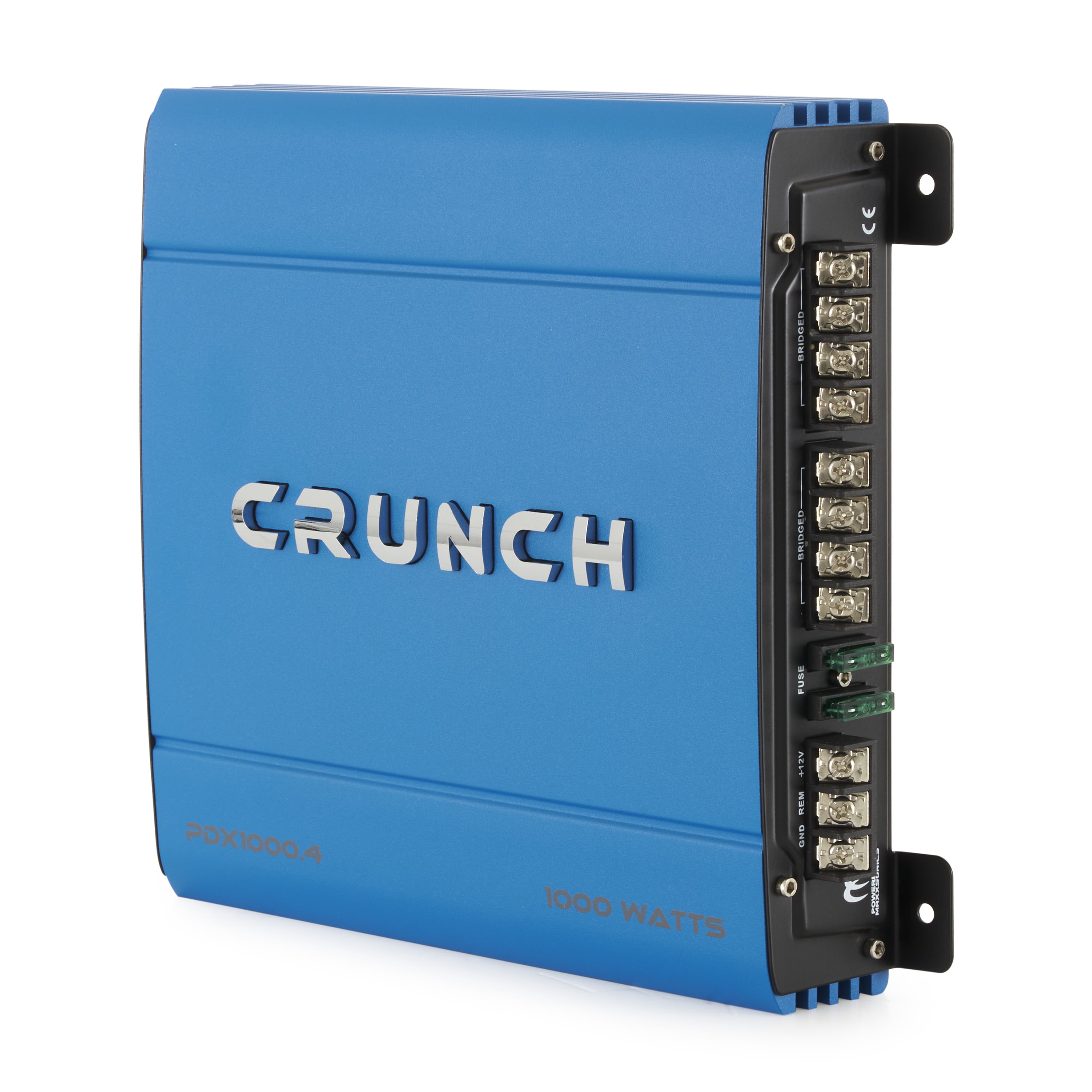 Crunch PowerDriveX 1000 Watt 4 Channel Exclusive Blue A/B Car Stereo ...