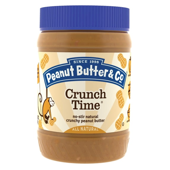 Crunch Time Peanut Butter, 16 Ounce -- 6 per case - Walmart.com
