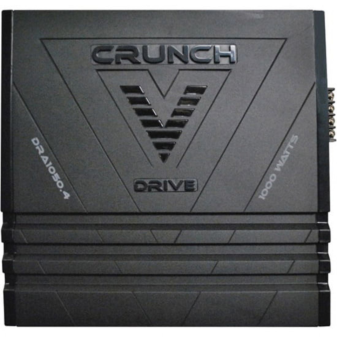 Crunch V-Drive DRA1050.4 Car Amplifier, 1000 W PMPO, 4 Channel, Class ...