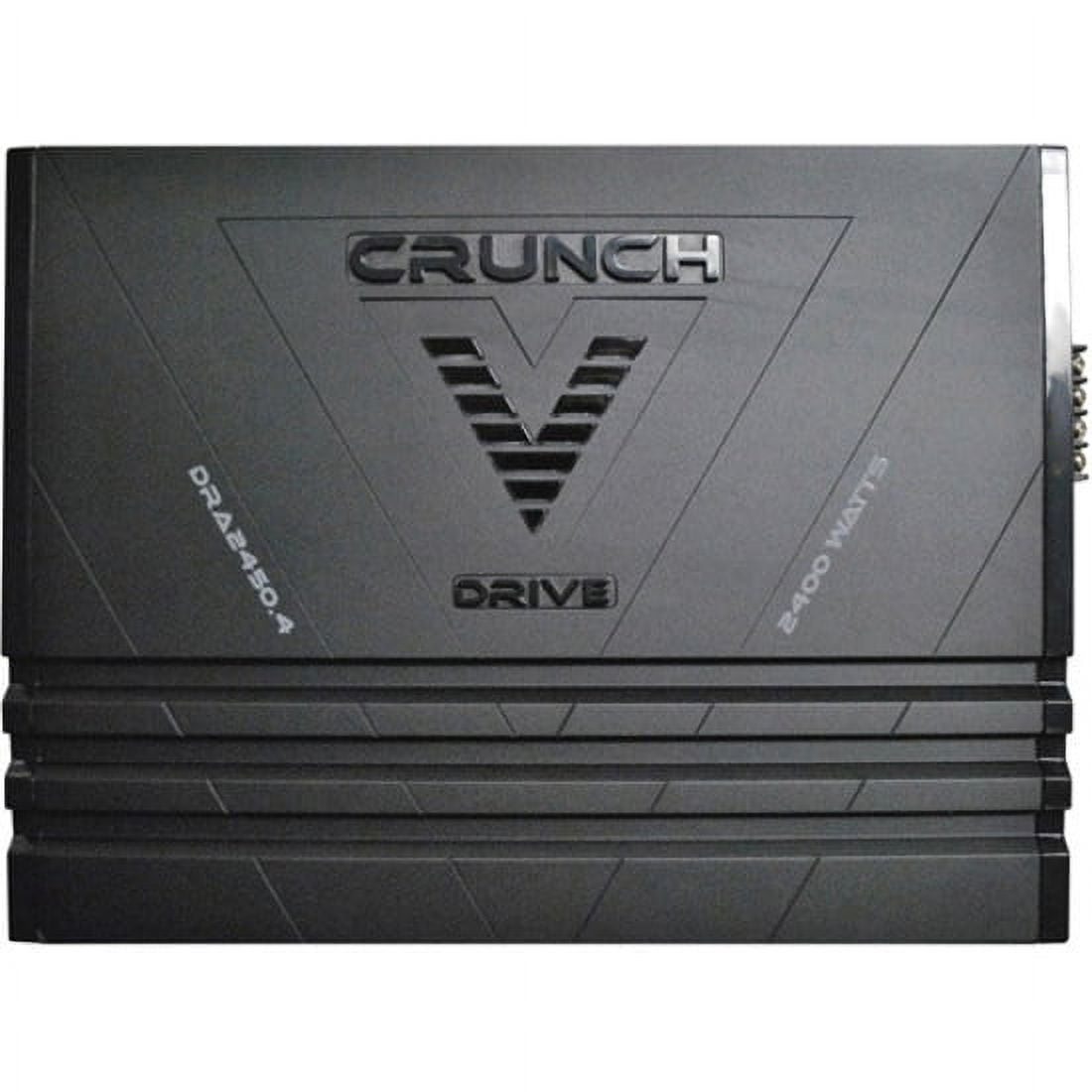 Crunch DRA2450.4 4-Ch V-Drive Series Amplifier W/ High-Current Power ...