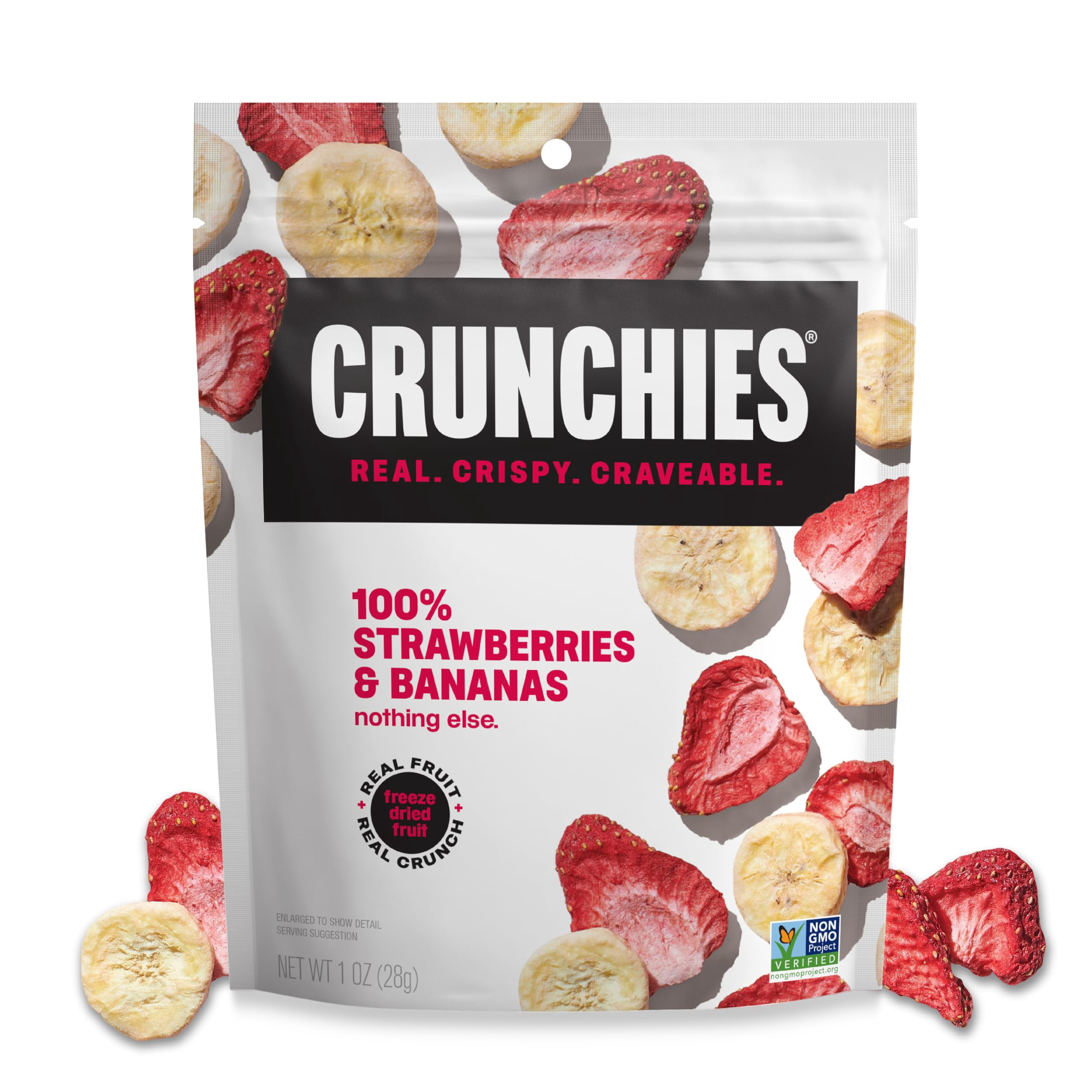 Crunchies Freeze-Dried Fruits, 100% ESF27 All Natural Crispy Fruit, Non ...