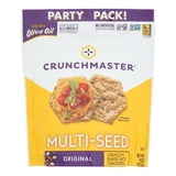 Crunchmaster - Cracker Multiseed Original Party - Case of 12 - 9 Ounces ...