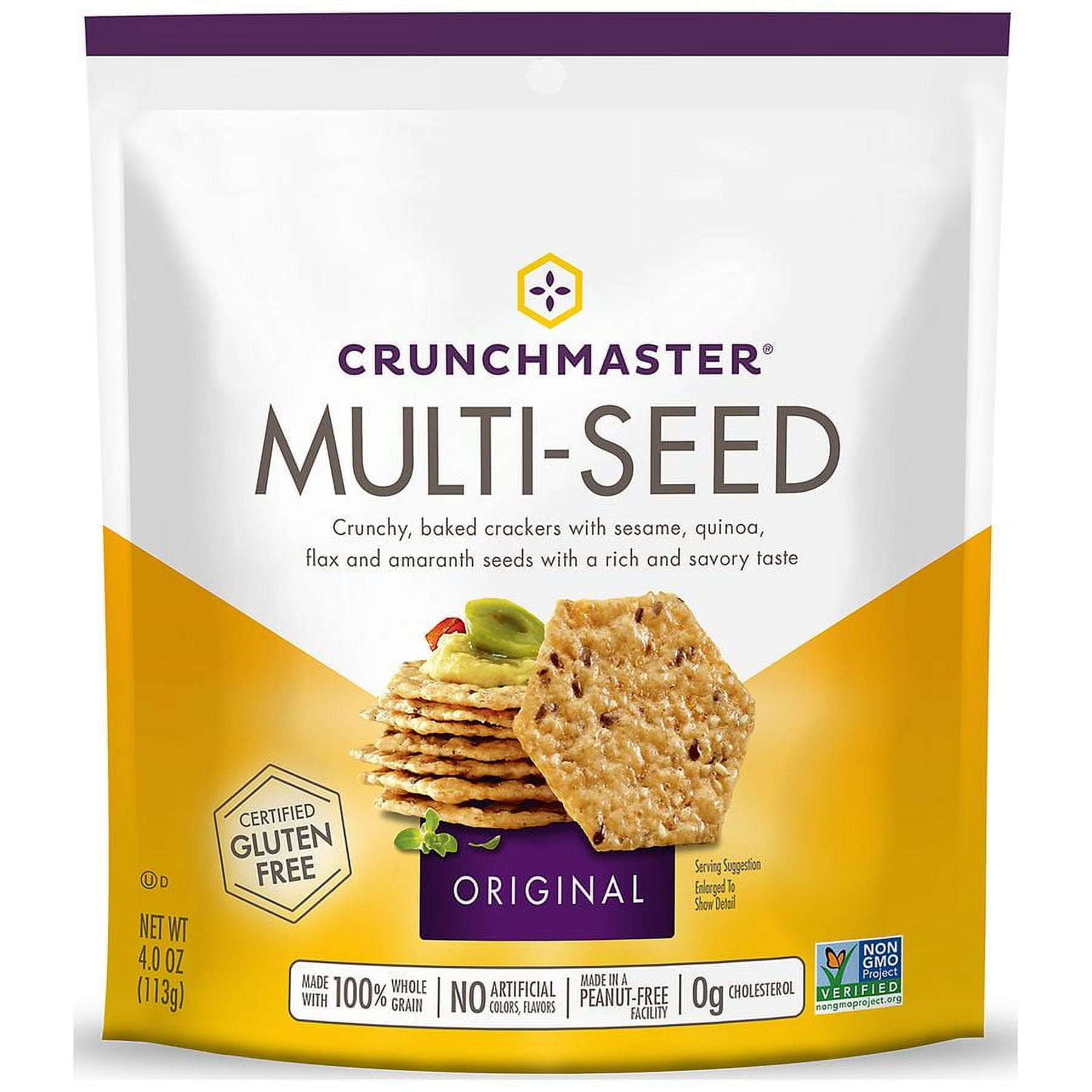 Crunchmaster Crackers 4.0 oz Pack of 2 - Walmart.com