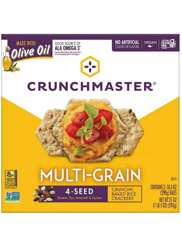 Crunchmaster Crackers in Snacks, Cookies & Chips - Walmart.com