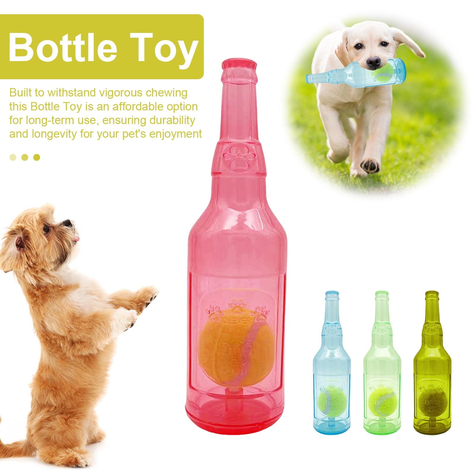 Crunchnplay Bottle Toy Zentric Shop Bottle Toys for Dogs Water Bottle ...