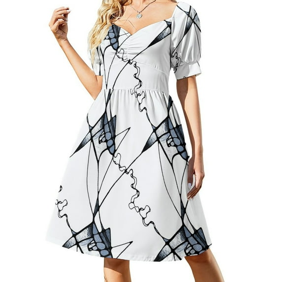 Crunchy Angles Sleeveless Dress elegant women's dresses for wedding ...