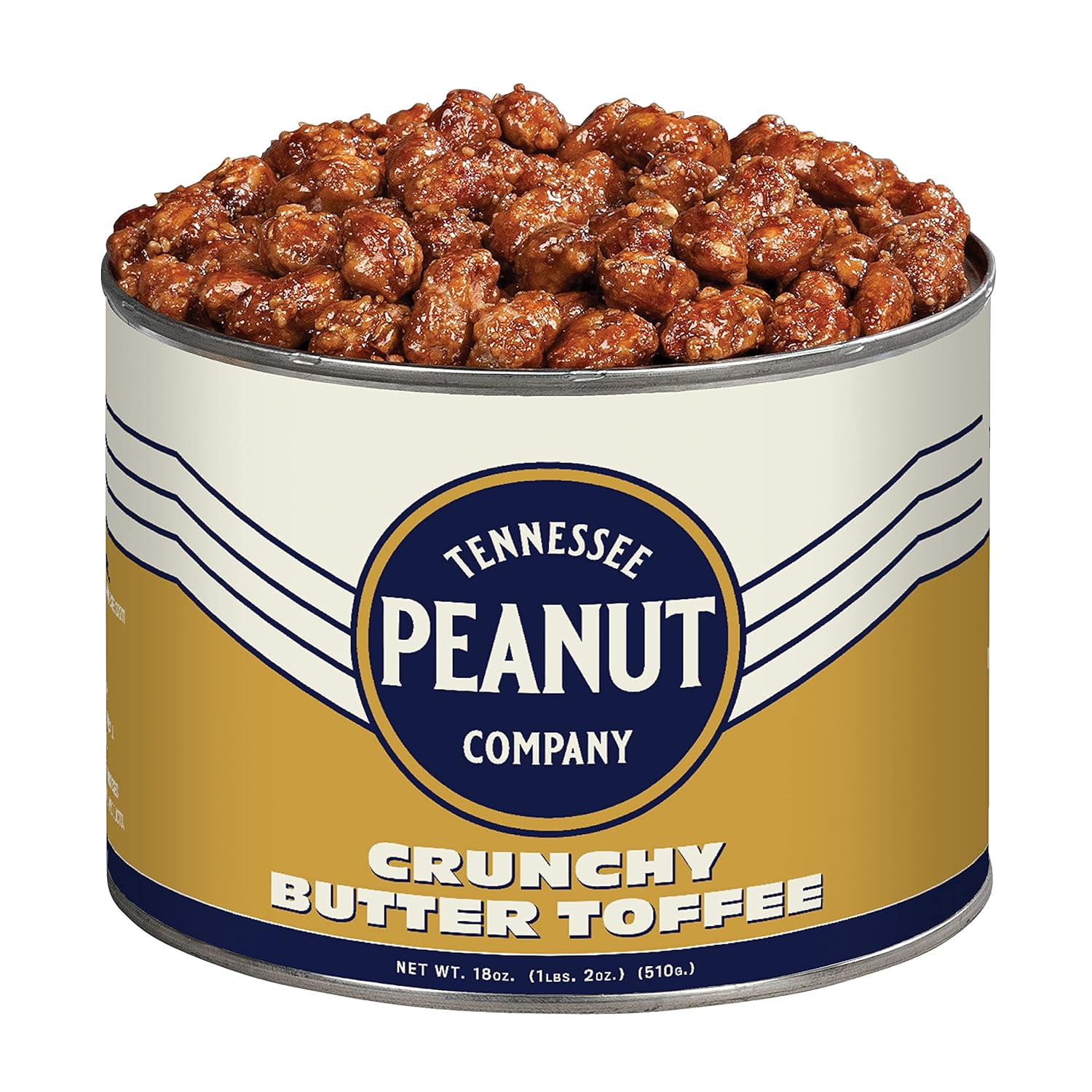 Crunchy Butter Toffee s - - 18oz Can of Gourmet Extra Large Butter ...