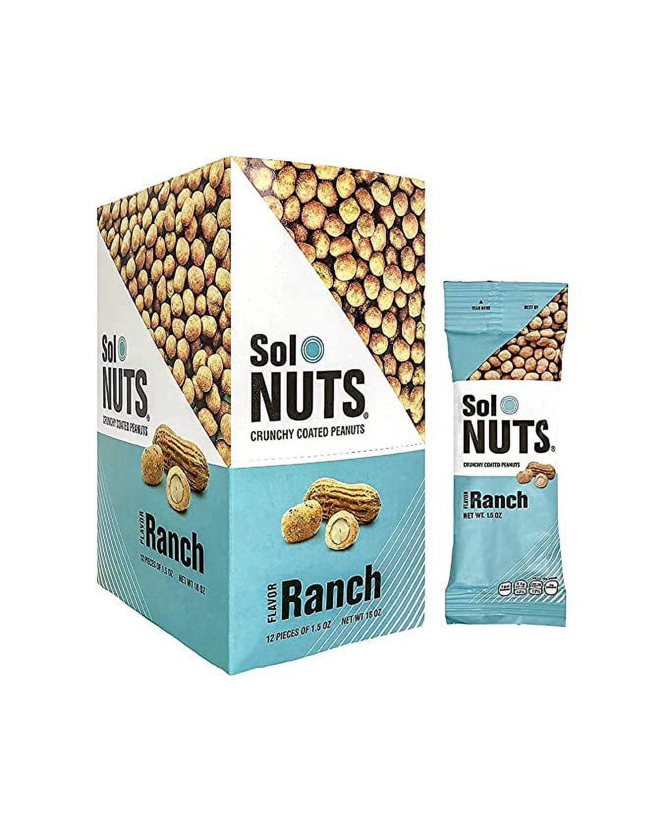 Crunchy Coated Peanuts, 18 Ounces Assorted Flavors ( Cheddar, Sriracha ...